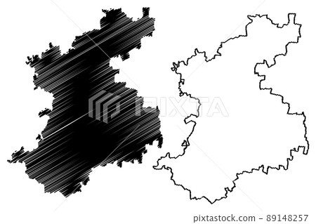 Belagavi district (Karnataka State, Republic of... - Stock Illustration ...