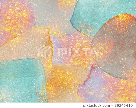 Background material of colorful objects with... - Stock Illustration ...