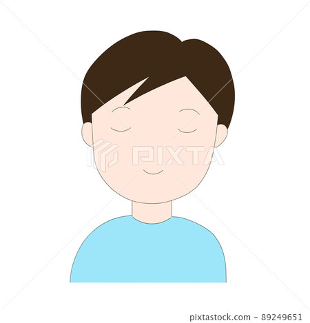 Reassuring face - Stock Illustration [89249651] - PIXTA