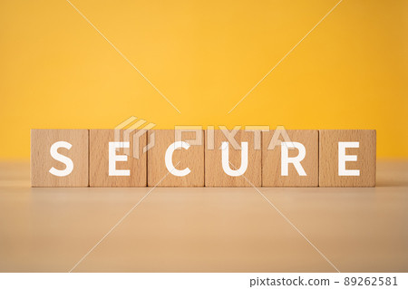 Safety In Building Blocks Clip Art