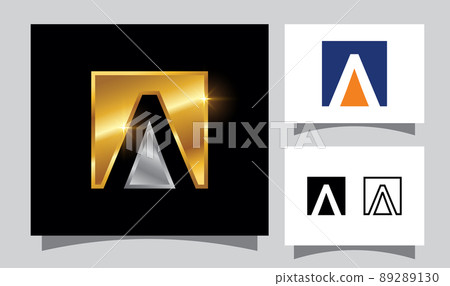 Monogram Initial Letter A - Stock Illustration [89289130] - PIXTA