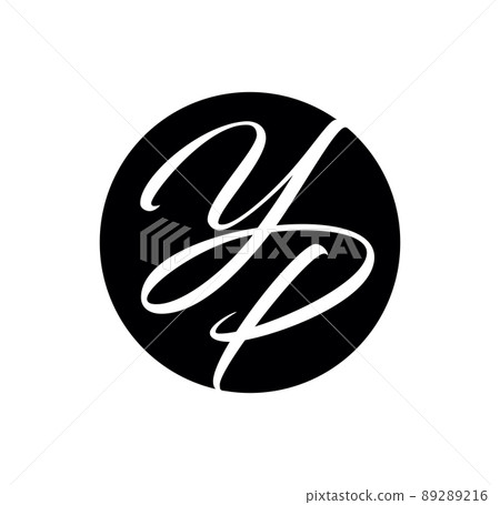 YP Monogram Initial Logo Sign-插圖素材 [89289216] - PIXTA圖庫