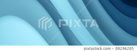 Abstract 3d soft blue curve shape overlay... - Stock Illustration ...