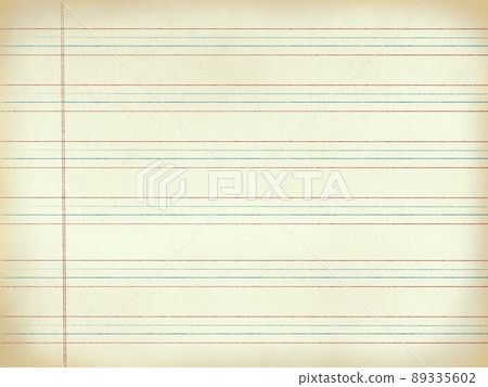 Vintage English practice notes - Stock Illustration [89335602] - PIXTA
