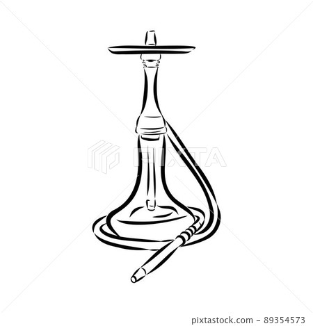 Smoking Hookah Drawing