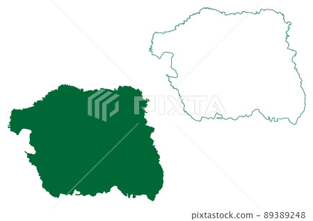 Linosa island (Italian Republic, Republic of... - Stock Illustration ...