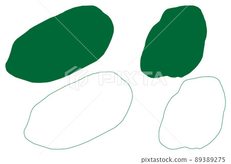 DArros and Remire island (Republic of... - Stock Illustration [89389275 ...