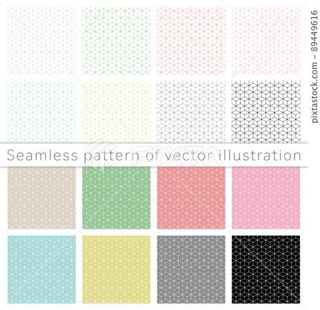 A set of seamless patterns with simple... - Stock Illustration ...