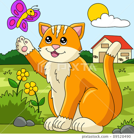 Farm Cat Clip Art