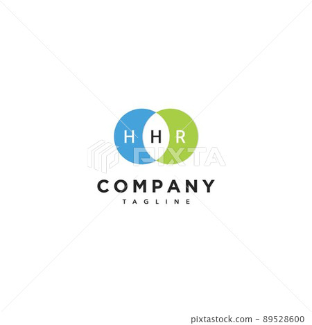 Simple and professional HHR letter initials logo 1 - Stock Illustration ...