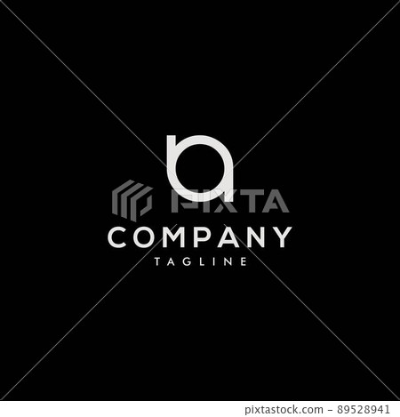 Cool and modern initials A for the financial... - Stock Illustration ...