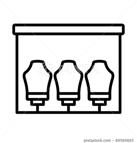 Icon Of Football Player's Bench - Stock Illustration [89569885] - PIXTA