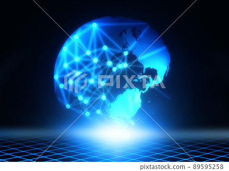 3d illustration of the optical communication... - Stock Illustration ...
