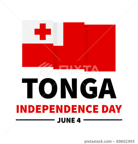 Tonga Independence Day typography poster.... - Stock Illustration ...