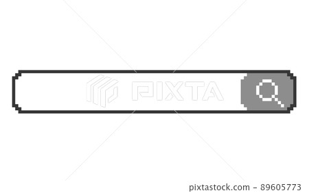 Pixel art search engine - Stock Illustration [89605773] - PIXTA