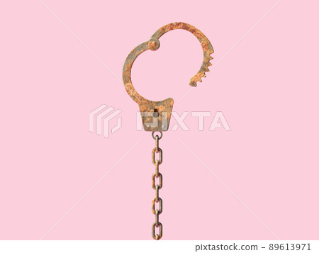 Rusted handcuffs - Stock Illustration [89613971] - PIXTA