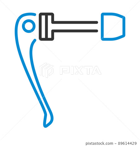 Bike Quick Release Icon - Stock Illustration [89614429] - PIXTA