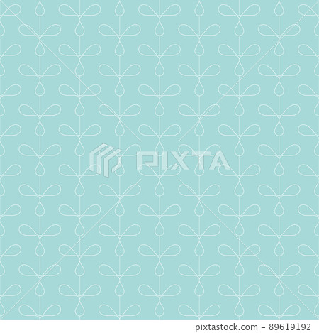 Seamless pattern with a simple blue geometric... - Stock Illustration ...