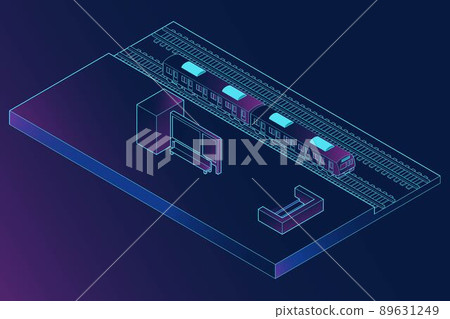 vector, vectors, station - Stock Illustration [89631249] - PIXTA