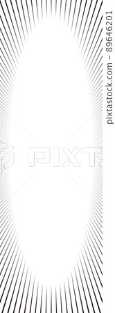 Concentrated line 02 Line drawing - Stock Illustration [89646201] - PIXTA