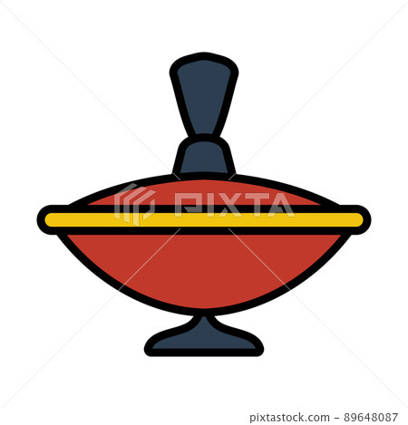 Peg-Top Icon - Stock Illustration [89648087] - PIXTA