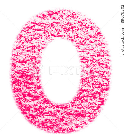 Alphabet drawn with crayon o Lowercase letter... - Stock Illustration ...