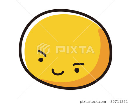 Illustration of a round face character - Stock Illustration [89711251 ...