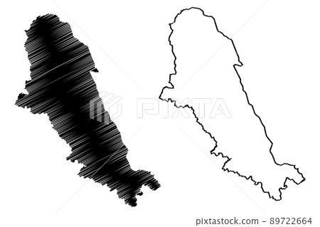 Hoshiarpur district (Punjab State, Republic of... - Stock Illustration ...