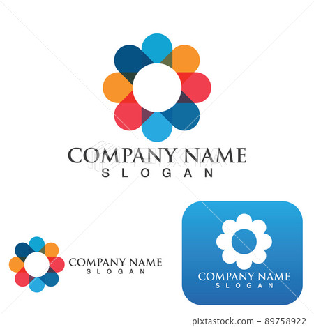 C Circle ring logo Template vector icon - Stock Illustration [89758922 ...