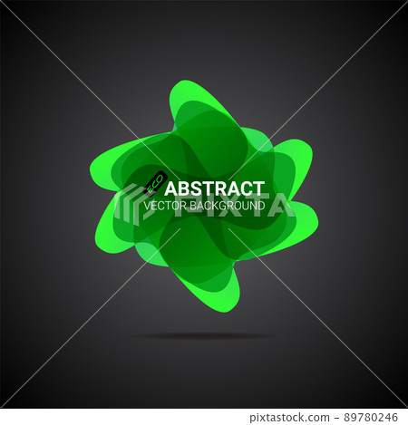 Blur gradient colors logo with soft transition... - Stock Illustration ...