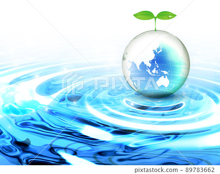 Global environmental problems background material - Stock Illustration ...