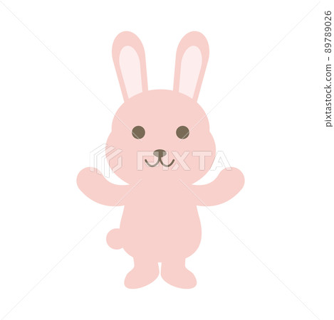 Bipedal rabbit - Stock Illustration [89789026] - PIXTA