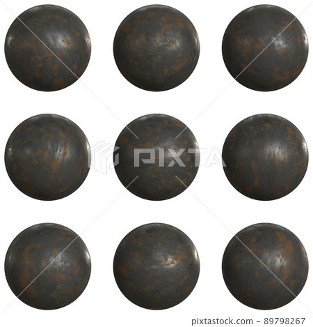 Material image of metal sphere - Stock Illustration [89798267] - PIXTA