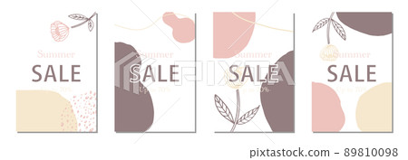 Abstract pastel color sail frameset - Stock Illustration [89810098] - PIXTA