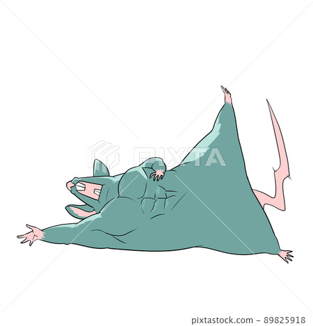 A tough mouse that dies - Stock Illustration [89825918] - PIXTA