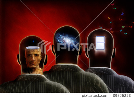 Three Minds - Stock Illustration [89836238] - PIXTA