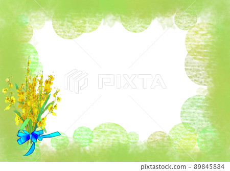 Bouquet message space - Stock Illustration [89845884] - PIXTA
