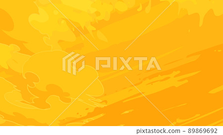 Cool background of clouds_yellow_16: 9 - Stock Illustration [89869692 ...