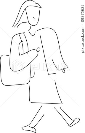 Sketch line drawing illustration of working... - Stock Illustration ...