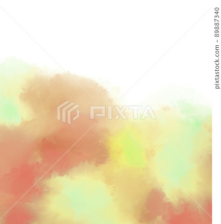 Freeform abstract shape watercolor painting... - Stock Illustration ...