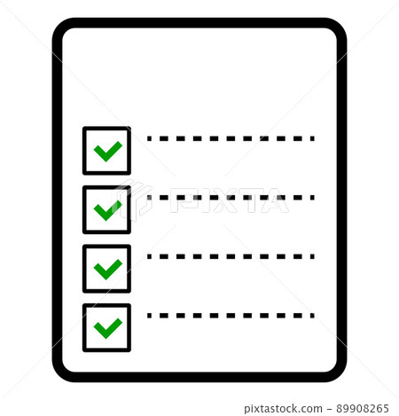 Checkboard icon - Stock Illustration [89908265] - PIXTA