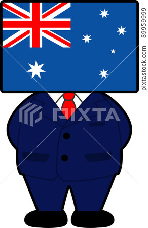 Personification of the national flag, Prime... - Stock Illustration ...