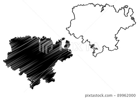 Koraput district (Odisha State, Republic of... - Stock Illustration ...