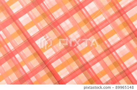 Hand-painted pattern, watercolor checkered... - Stock Illustration ...