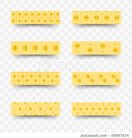 Set of Chicken washi tape - Stock Illustration [89997034] - PIXTA