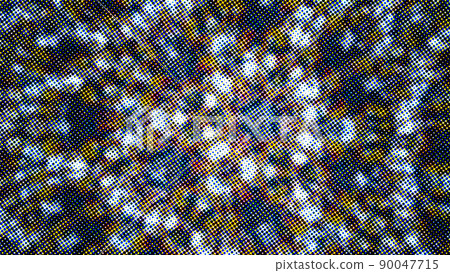 Kaleidoscope color dots - Stock Illustration [90047715] - PIXTA