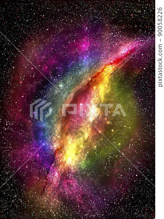 Spreading nebula - Stock Illustration [90058226] - PIXTA