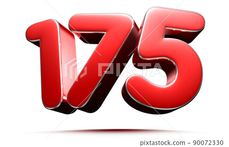 number 175. - Stock Illustration [90072330] - PIXTA