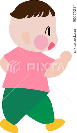 Cartoon kid development. kid growth stages.... - Stock Illustration ...