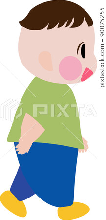 Cartoon kid development. kid growth stages.... - Stock Illustration ...